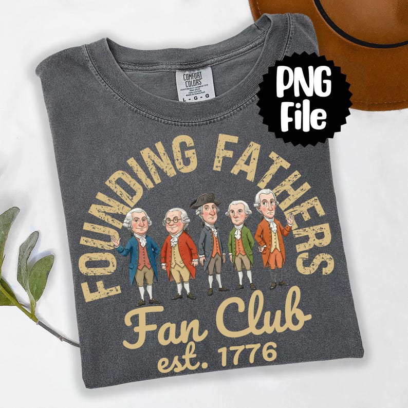 Founding Fathers Fan Club History Teacher PNG: Civics Assistant ...