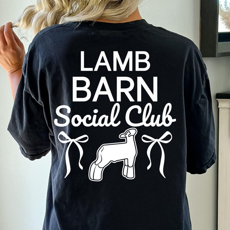Show Lamb Social Club - Etsy