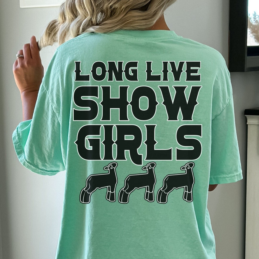 Comfort Colors Vintage Stock Show Sweatshirt Back Print Retro Lamb ...