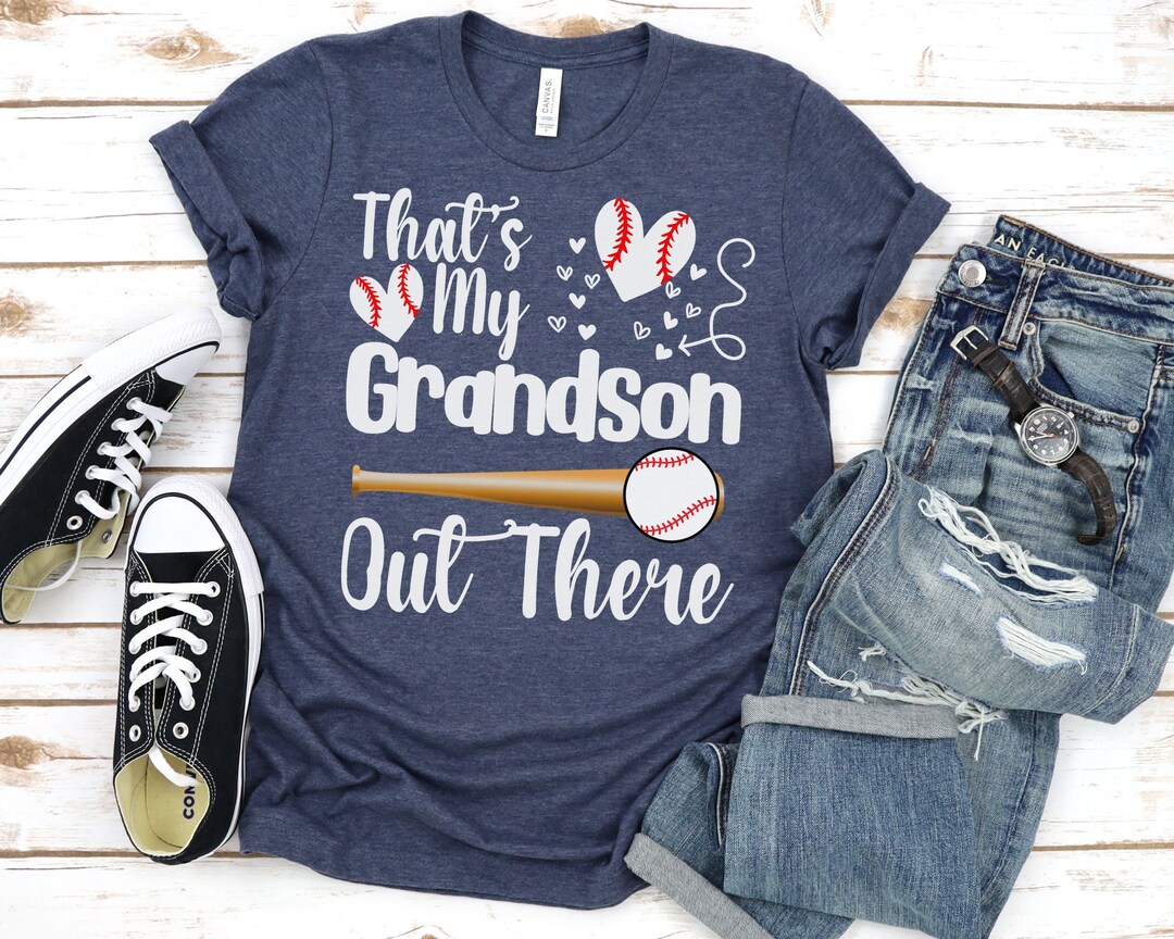Baseball Grandma Shirt Tball Grandma Baseball Game Tee Ballpark Shirt ...