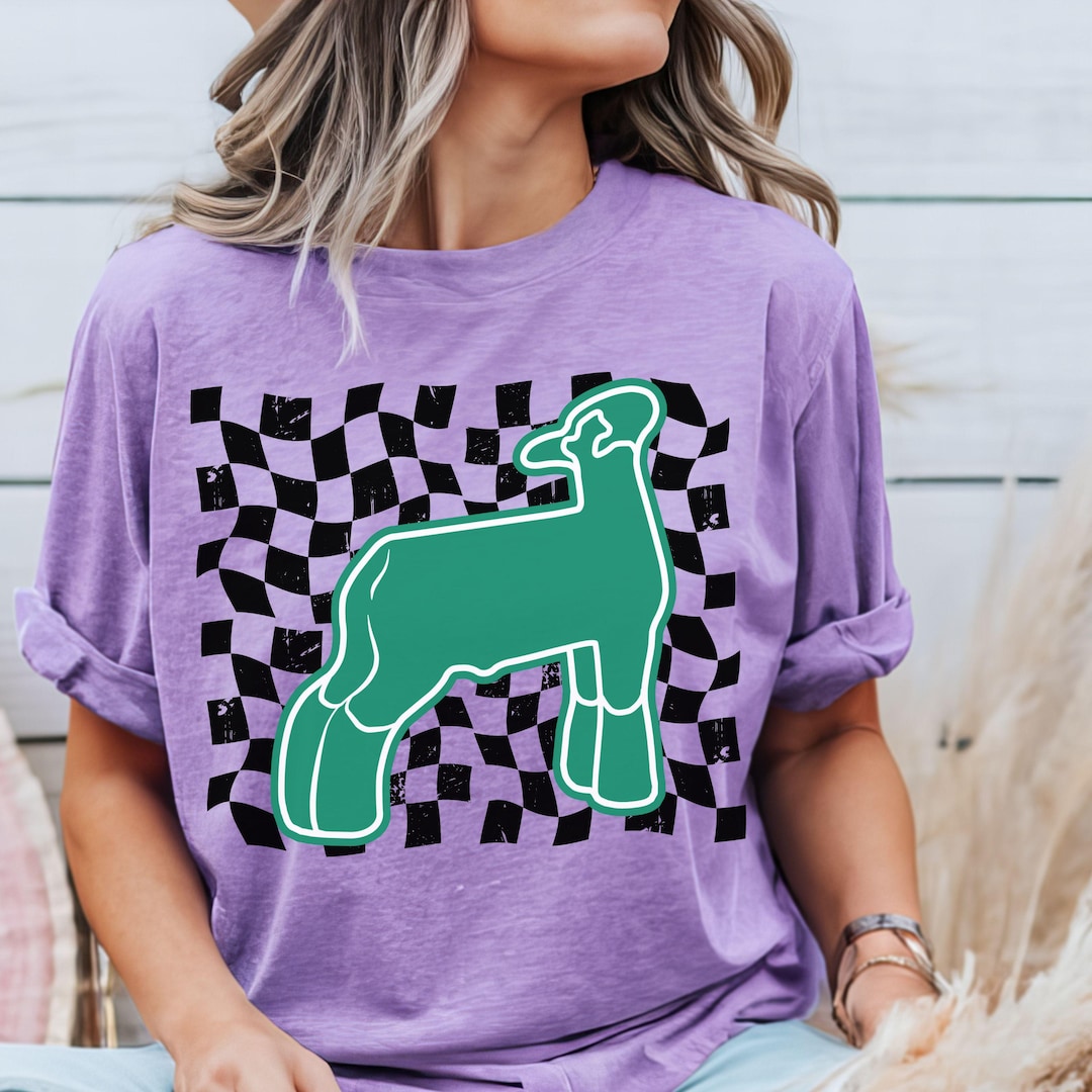Cute Show Sheep Mama Shirt Funny Stock Show Tshirt Lamb Mom Gift ...