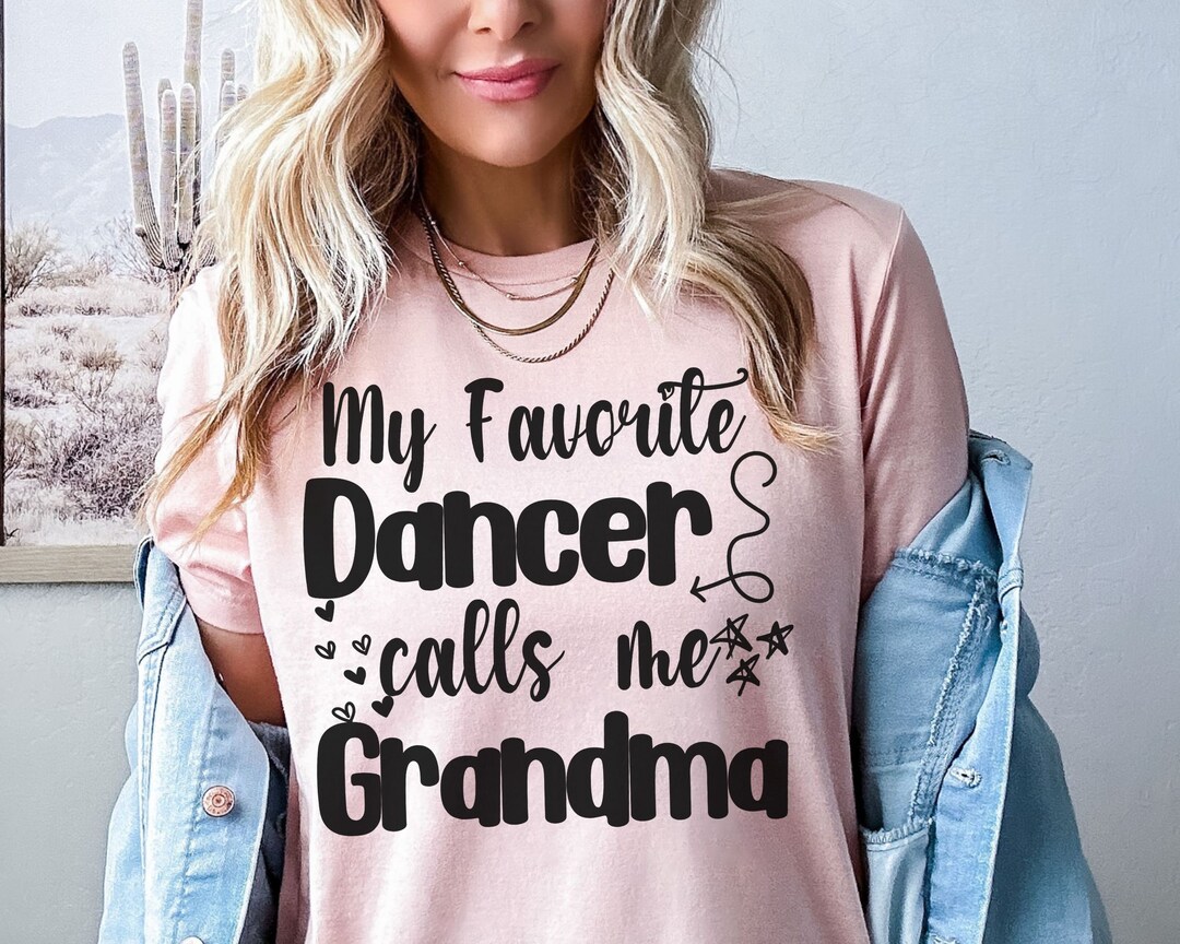 Dancer Grandma Shirt Drill Team Grandma Gift Dance Team Mimi Tee Ballet ...