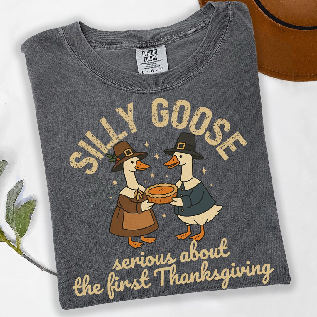 Comfort Colors Silly Goose History Teacher Thanksgiving Tshirt ...