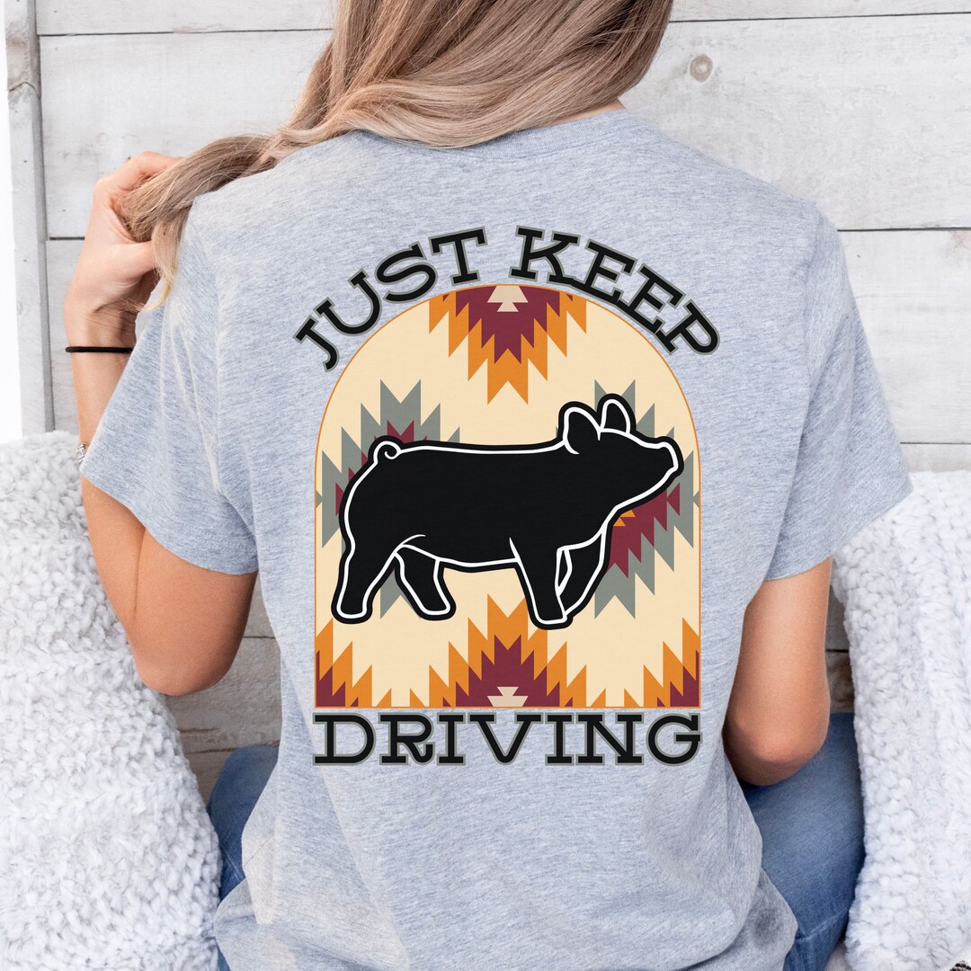Aztec Pig Shirt Swine Show Stock Show Boys Back Print Show Pig Tee Pig ...