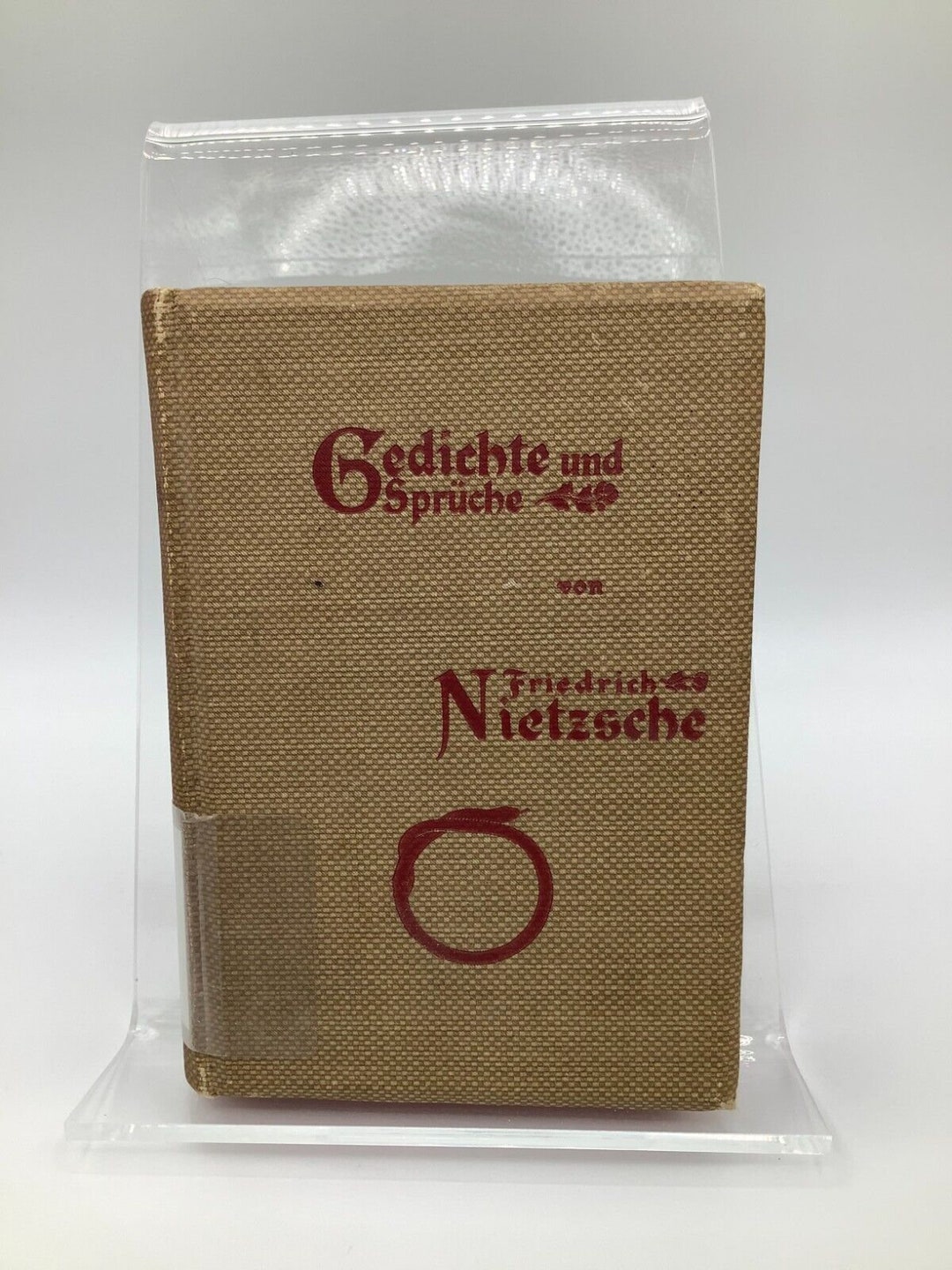 Geditche Und Spruche. Poems and Sayings. Friedrich Nietzsche Hitler ...