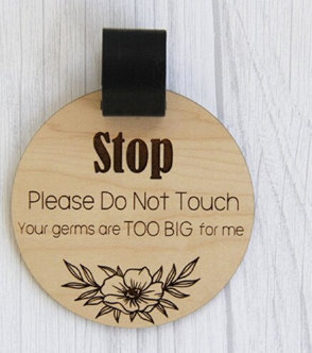 Stroller Tag Baby Safety Sign No Touching Tag Preemie Stroller Baby Car ...