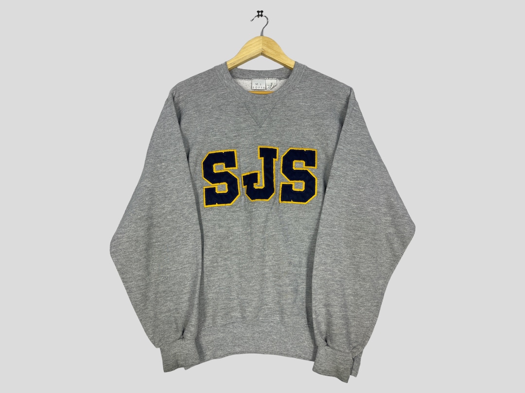Vintage 90s San Jose State University Sweatshirt San Jose Crewneck San ...