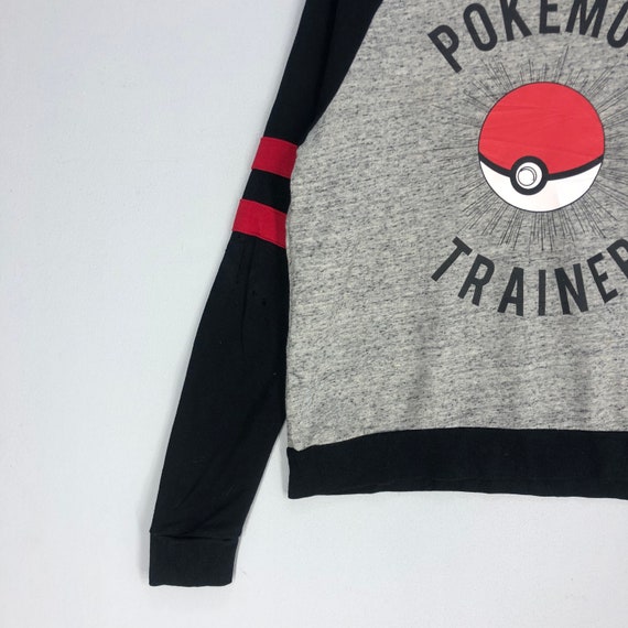 Vintage 00s Anime Pokemon Trainer Sweatshirt Pokemon … - Gem