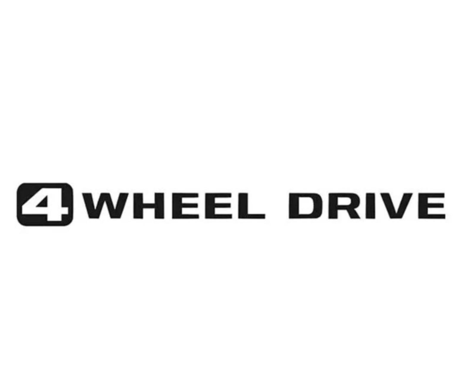 Toyota Pick up Hi-lux (4 WHEEL DRIVE and SR5) Decal (WHITE) Package ...