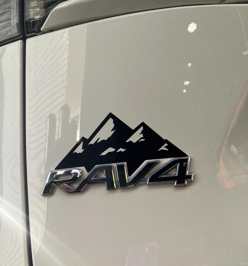 Rav4 Mountain Decal: Oracal 651 Vinyl Sticker - Fits 2019-2024 Toyota ...