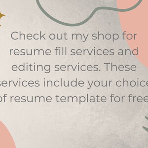 Box Simple Professional Resume Template DIGITAL FILE Resume, Cover ...