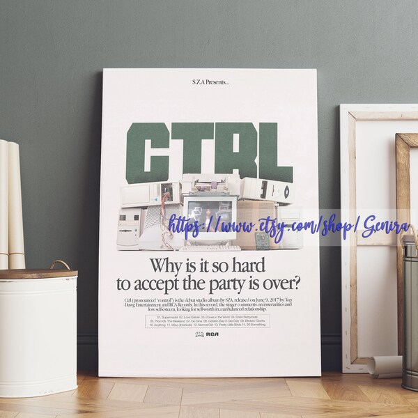 Hip Hop Album Cover Poster - Etsy