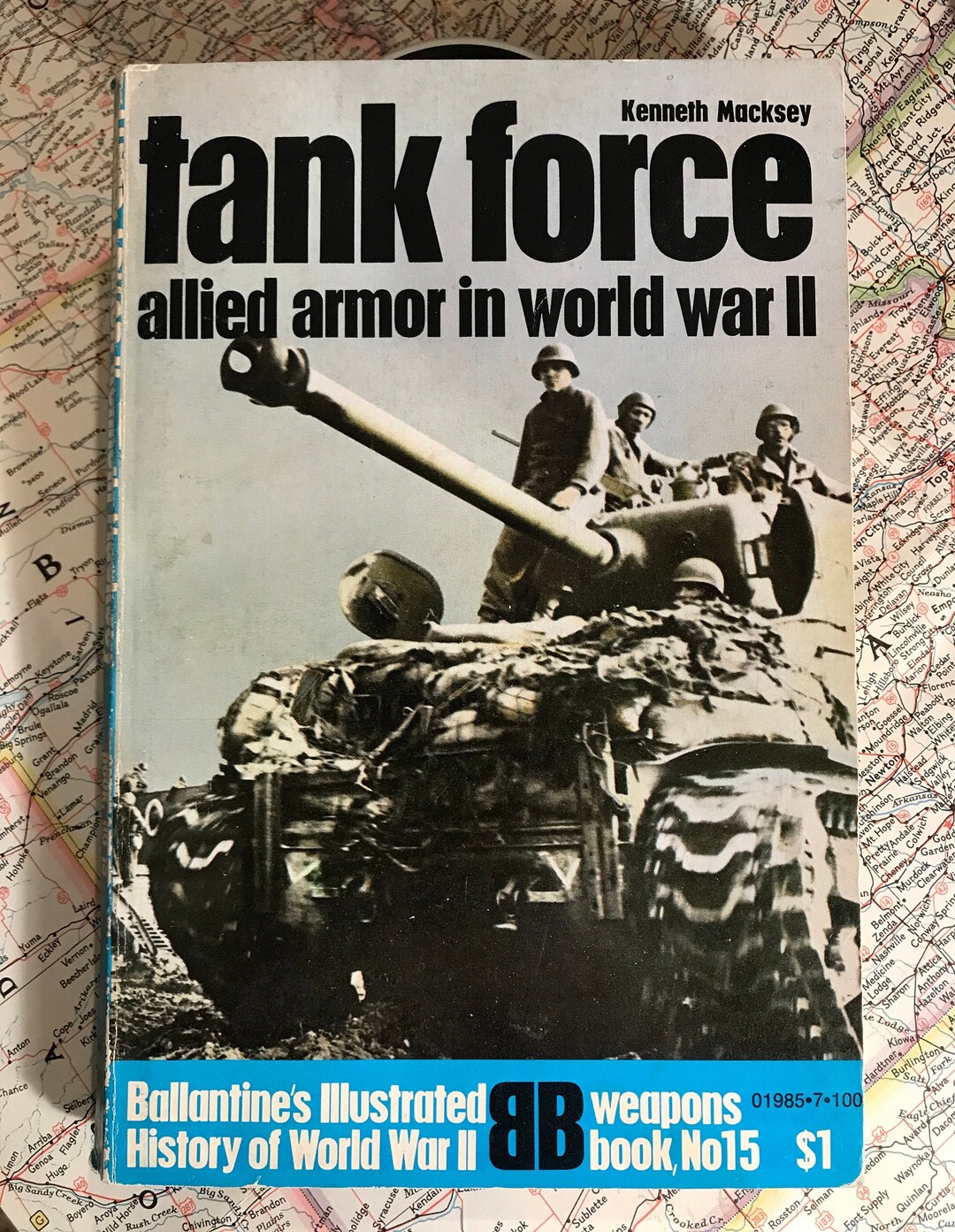 TANK FORCE Allied Armor in World War Two Vintage Paperback - Etsy