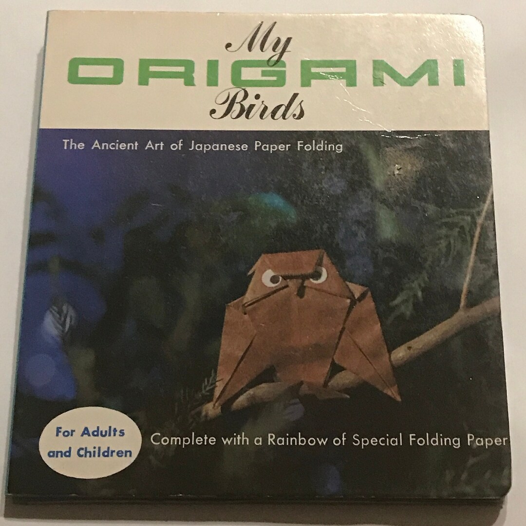 My Origami Birds How to Make Birds From Paper - Etsy