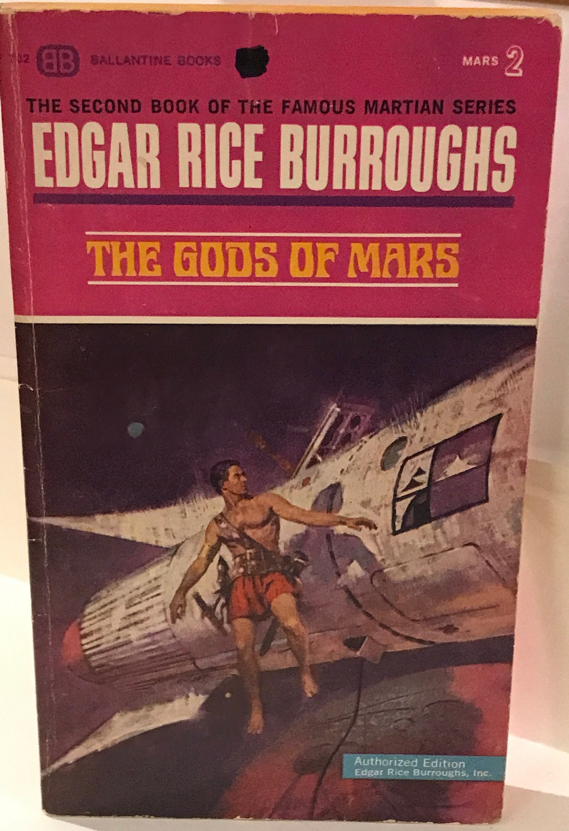The Gods of Mars Vintage Burroughs Mars Series Paperback - Etsy