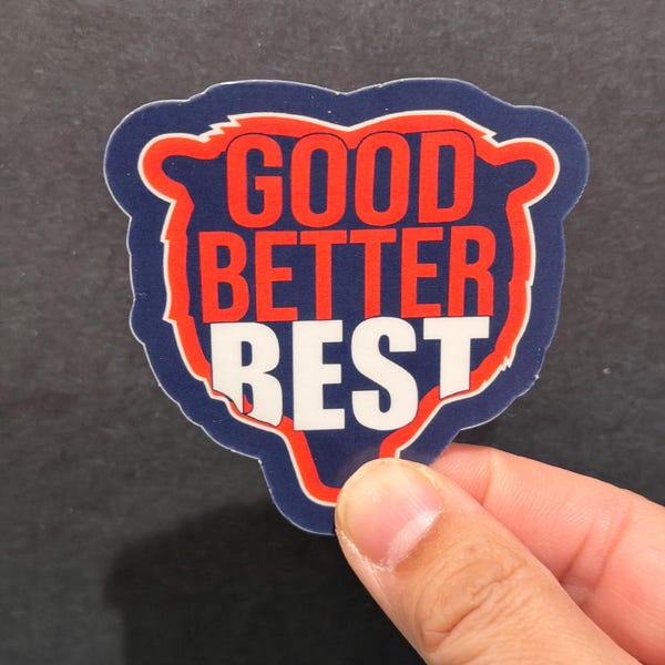 Good Better Best Stickers - Etsy