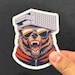 Da Bears Bumper Sticker - Chicago Bears Auto Decal - Etsy