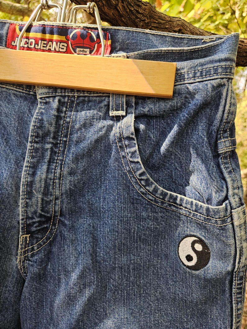 Vintage 90s Jnco Wide Legged Extra Deep Pocket Jean Shorts - Etsy