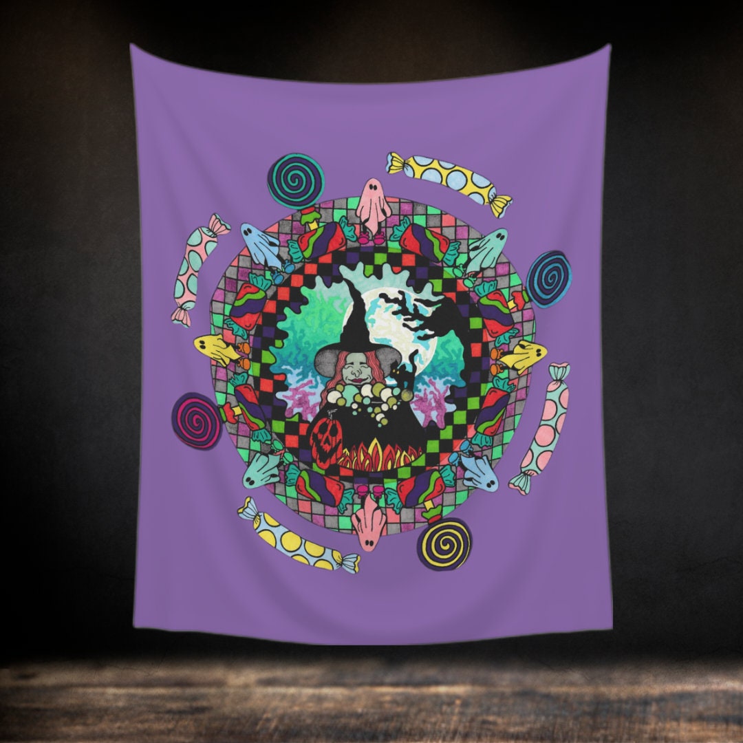 All Hallows' Eve, Come Little Children, Hocus Pocus Mandala, Printed ...