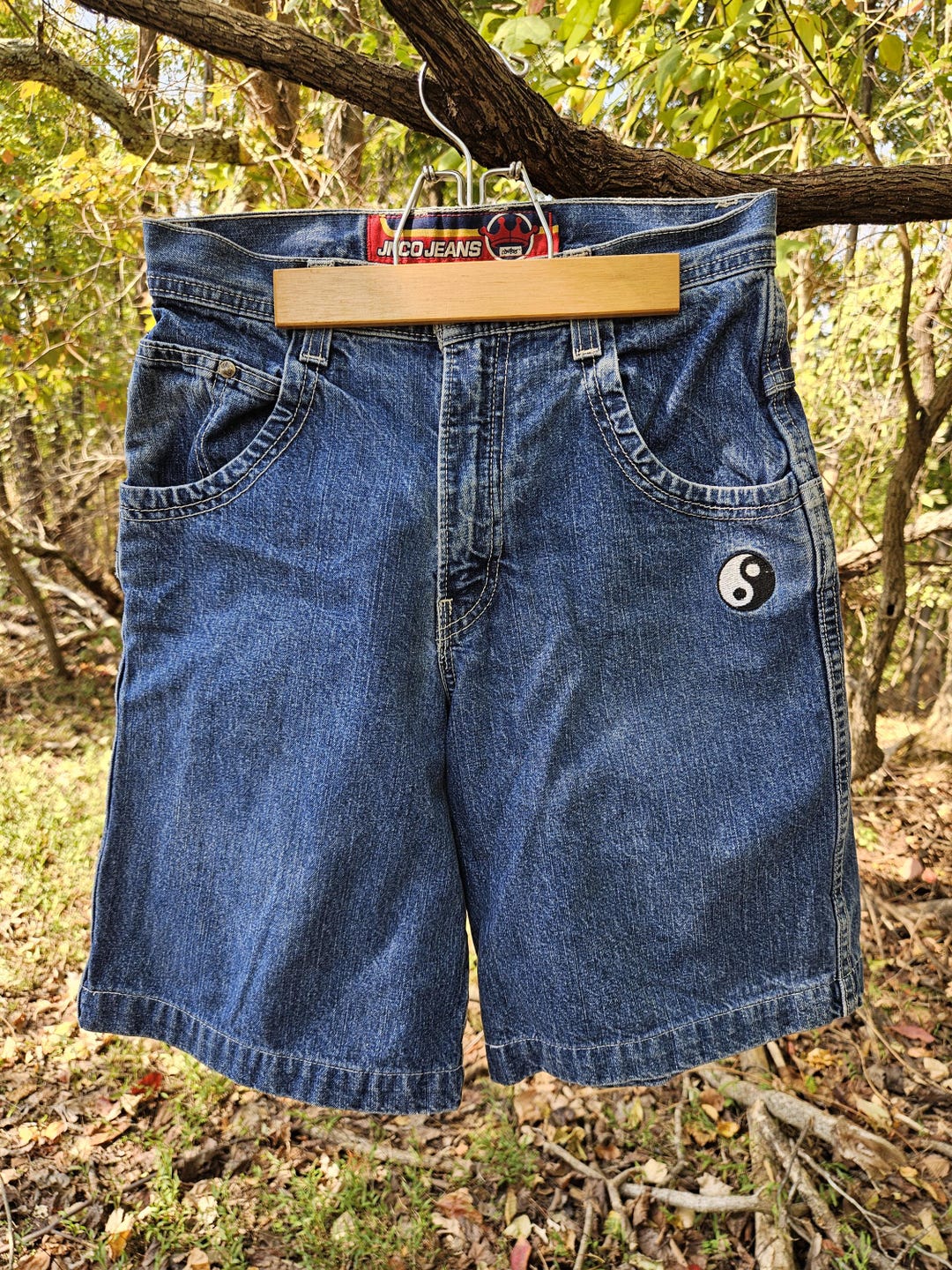 Vintage 90s Jnco Wide Legged Extra Deep Pocket Jean Shorts - Etsy
