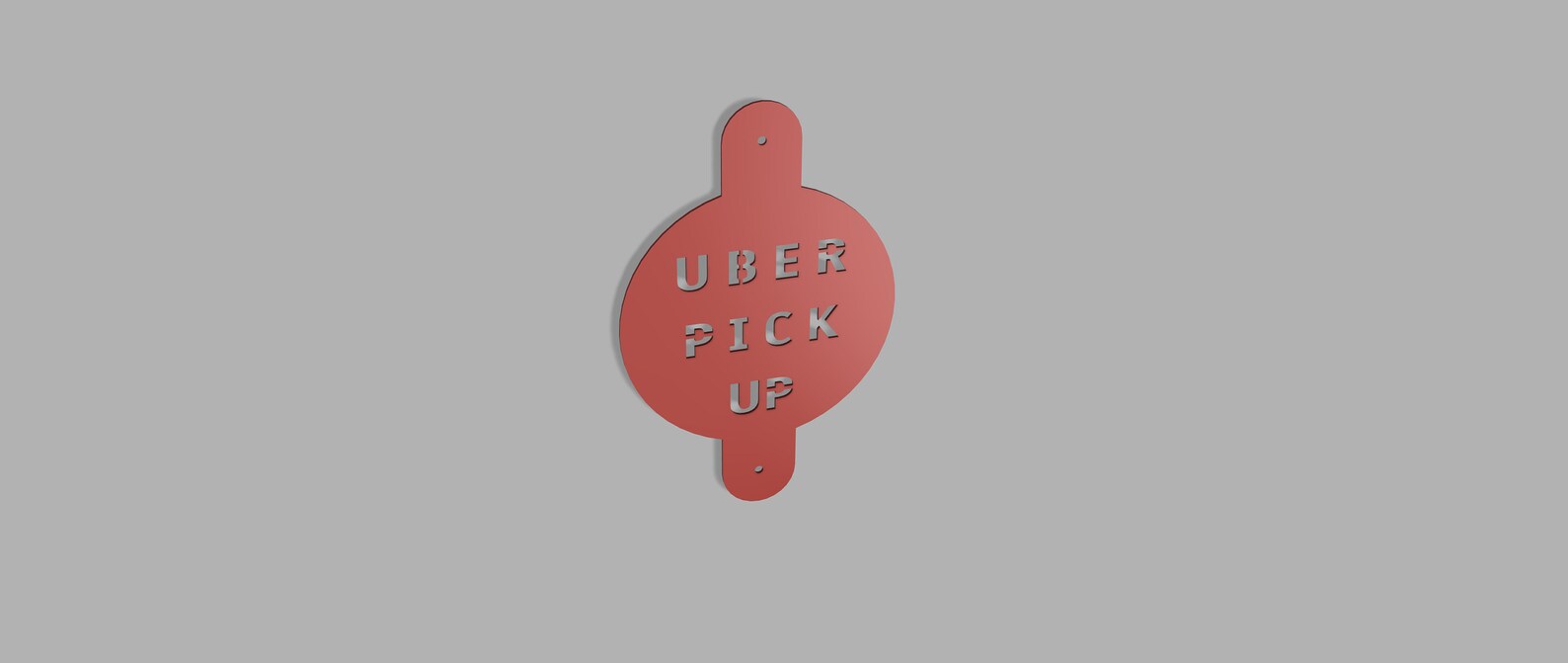 Uber Window Badge Cling SVG DXF File - Etsy