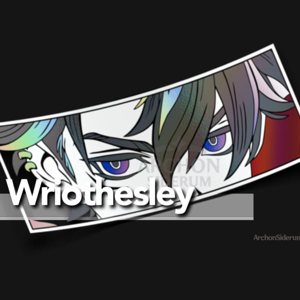 Genshin Wriothesley - Etsy