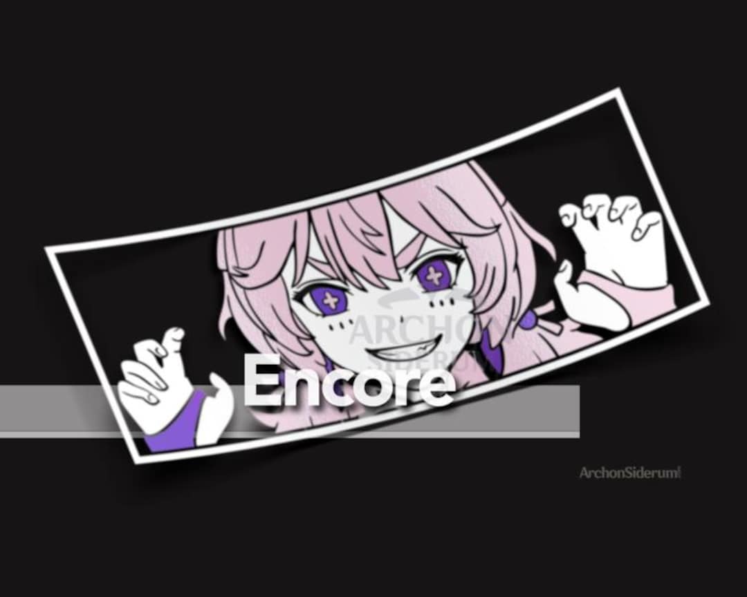 Encore Decal || Wuwa 8" Sticker - Etsy