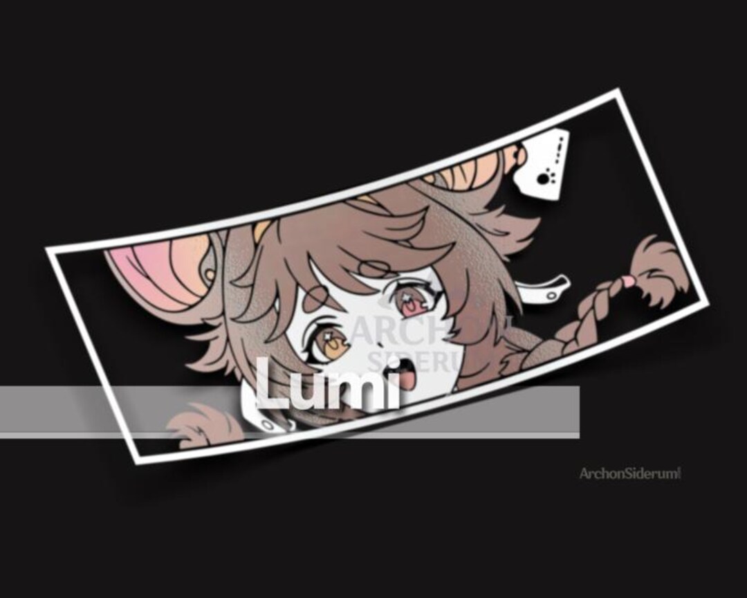 Lumi Decal || Wuwa 8" Sticker - Etsy