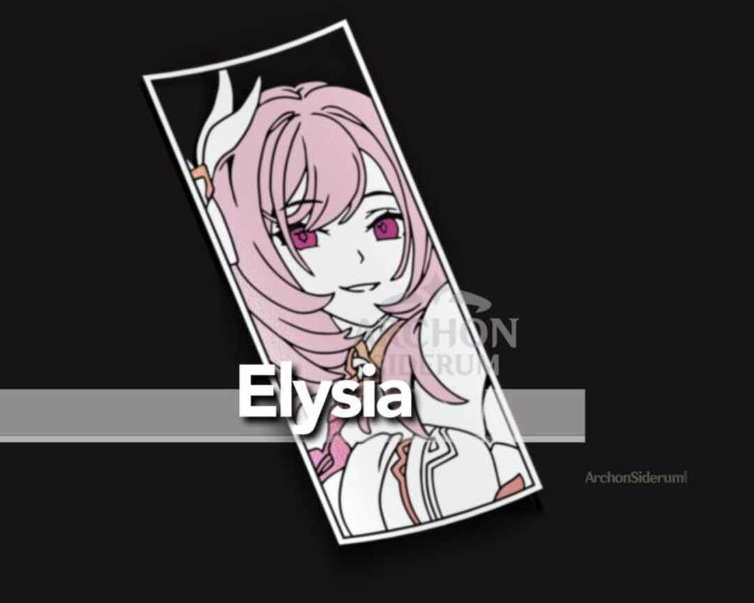 Elysia - Herrscher of Human: Ego Decal || Honkai Impact 3rd 8" Sticker ...