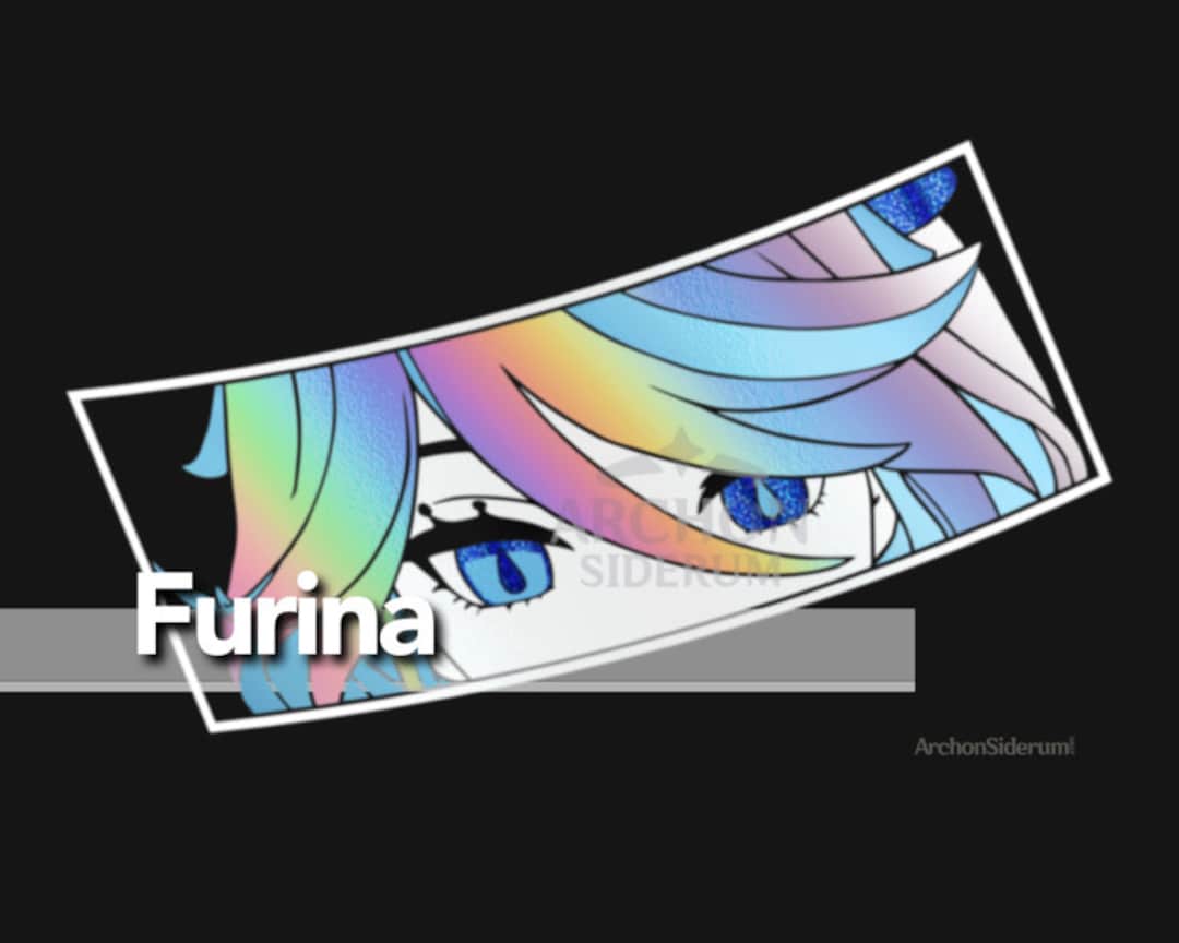 Furina Decal || Genshin Impact 8" Sticker - Etsy