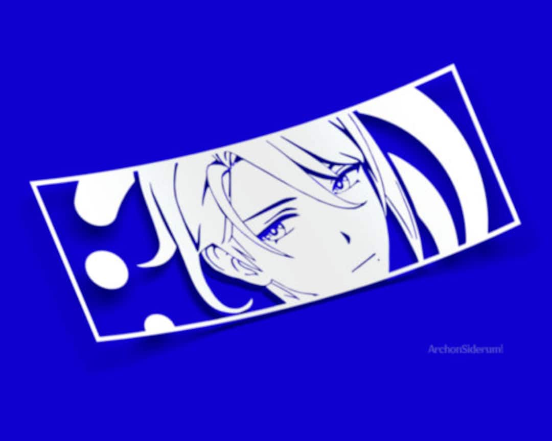 Kamisato Ayato Decal || Genshin Impact 8" Sticker - Etsy