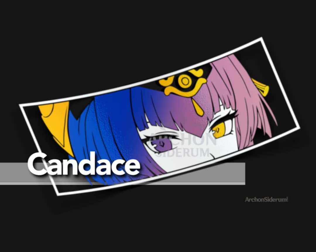 Candace Decal || Genshin Impact 8" Sticker - Etsy