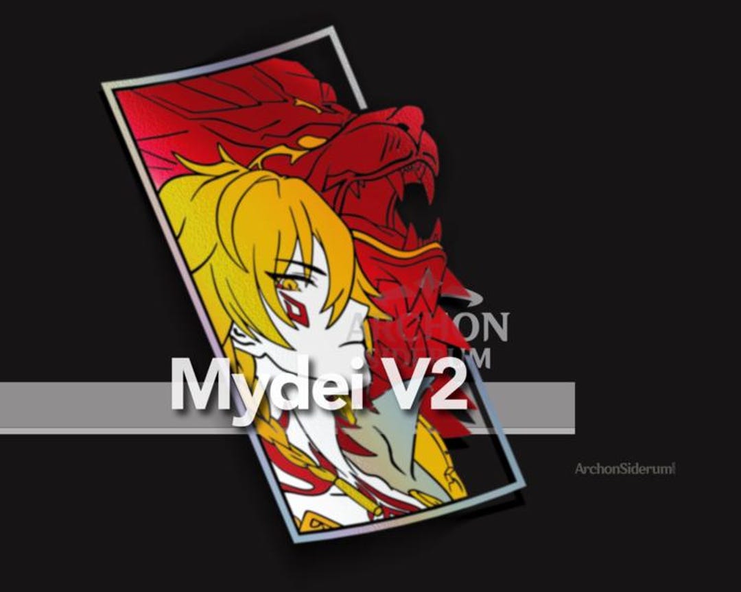 Mydei Decal || Honkai Star Rail 8" Sticker - Etsy