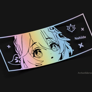 Nahida Decal || Genshin Impact 8" Sticker - Etsy