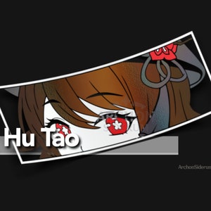 Hu Tao Decal || Genshin Impact 8" Sticker - Etsy
