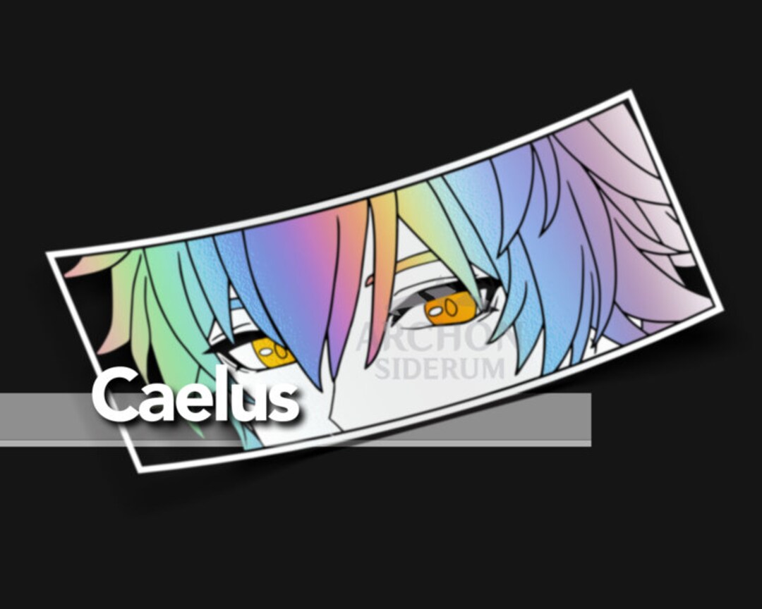Caelus / Stelle Decal || Honkai Star Rail 8" Sticker - Etsy