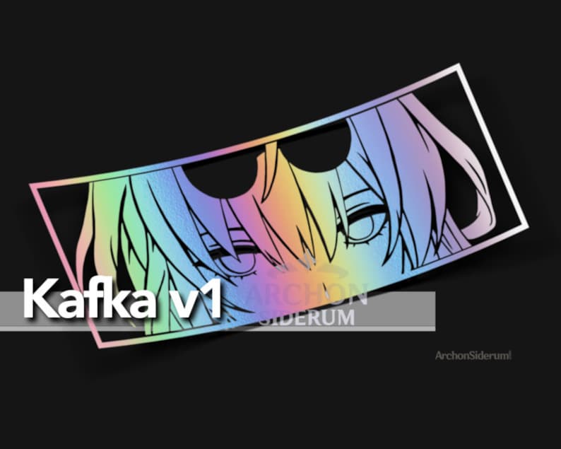 Kafka Decal || Honkai Star Rail 8" Sticker - Etsy