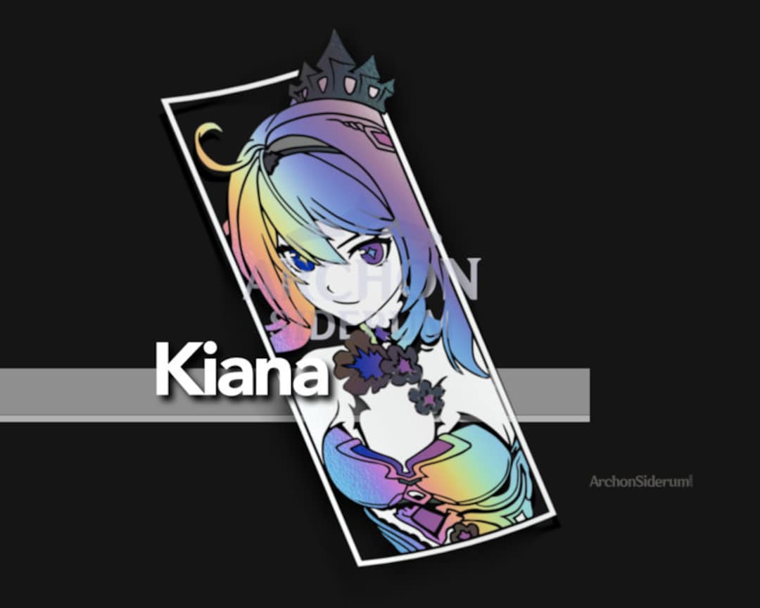 Kiana - Herrscher of Finality Decal || Honkai Impact 3rd 8" Sticker - Etsy