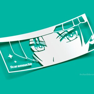 Scaramouche, Wanderer Decal Genshin Impact 8 Sticker - Etsy