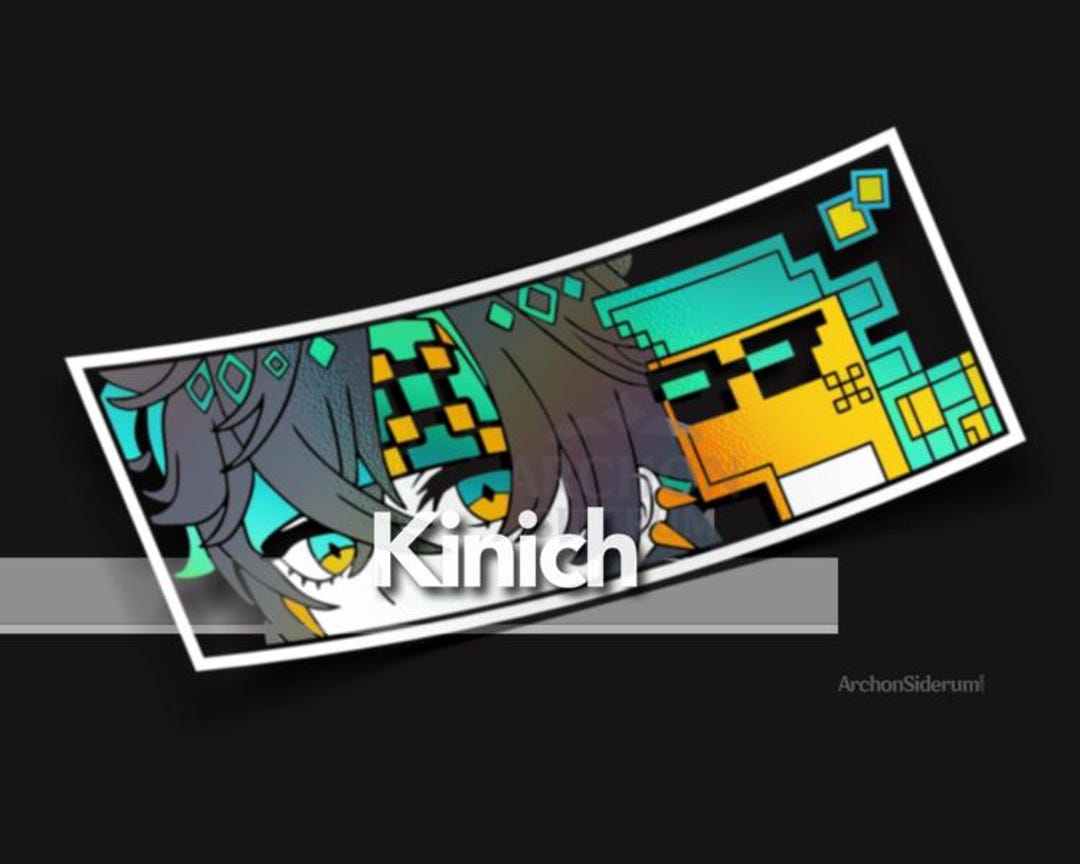 Kinich Decal || Genshin Impact 8" Sticker - Etsy