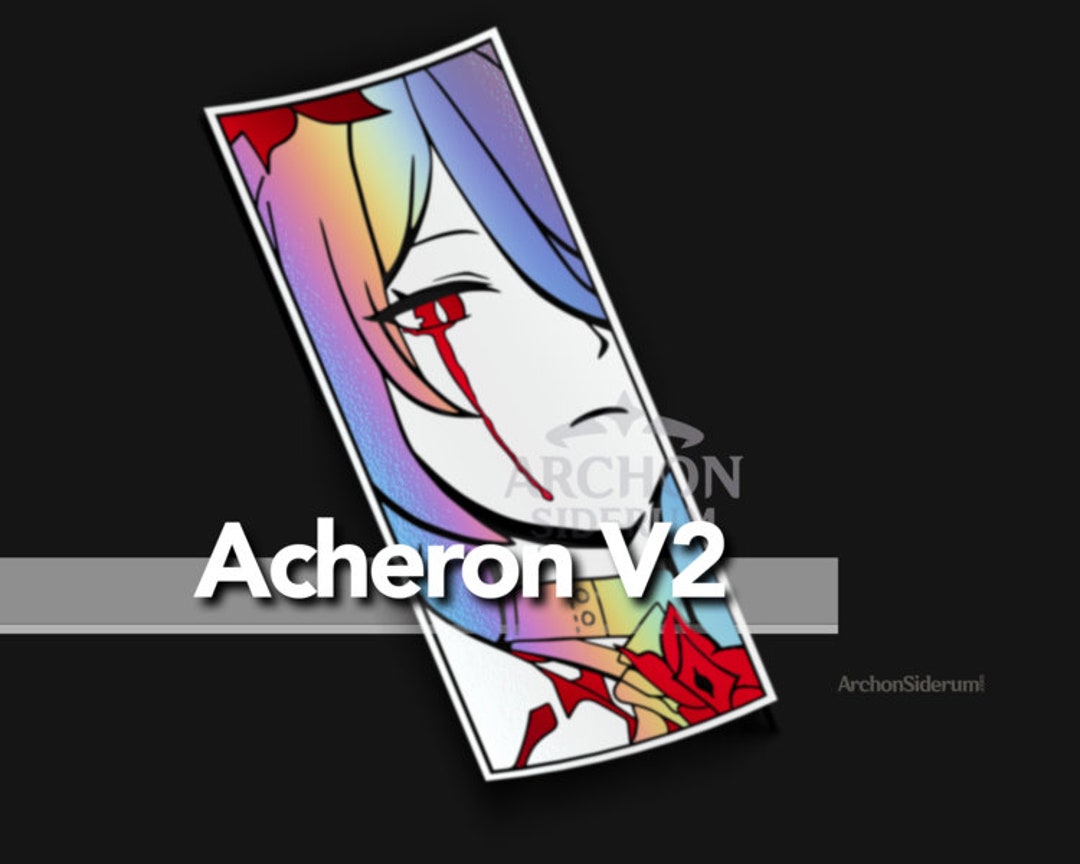 Acheron Decal || Honkai Star Rail 8" Sticker - Etsy