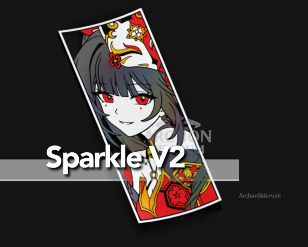 Sparkle Decal || Honkai Star Rail 8" Sticker - Etsy