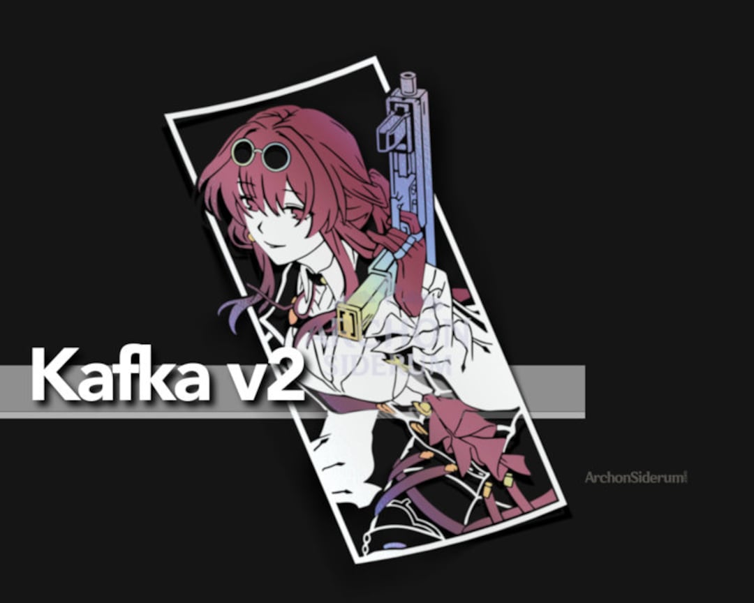 Kafka Decal || Honkai Star Rail 8" Sticker - Etsy