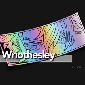 Wriothesley Decal || Genshin Impact 8" Sticker - Etsy