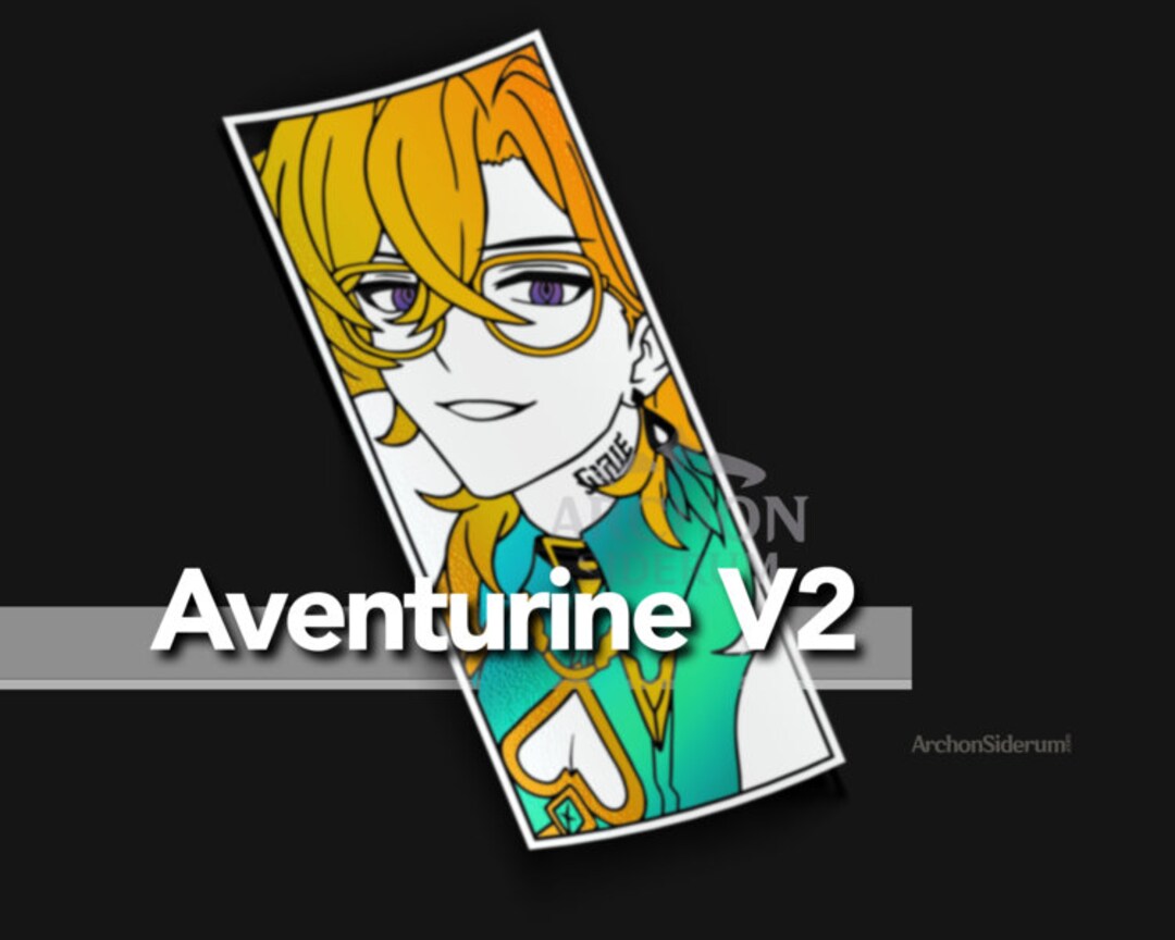 Aventurine Decal || Honkai Star Rail 8" Sticker - Etsy