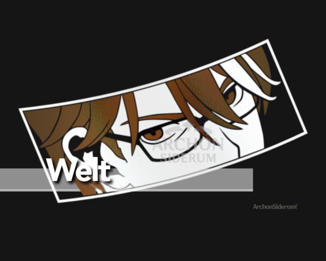 Welt Decal Honkai Star Rail 8 Sticker - Etsy