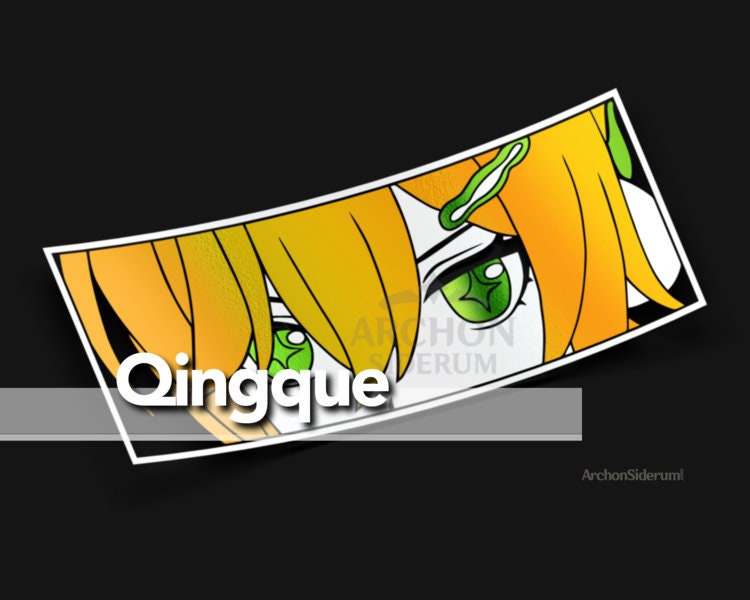Qingque Decal || Honkai Star Rail 8" Sticker - Etsy
