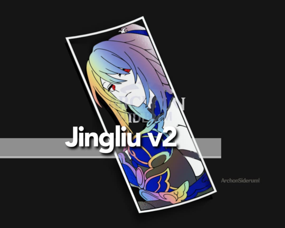 Jingliu Decal || Honkai Star Rail 8" Sticker - Etsy