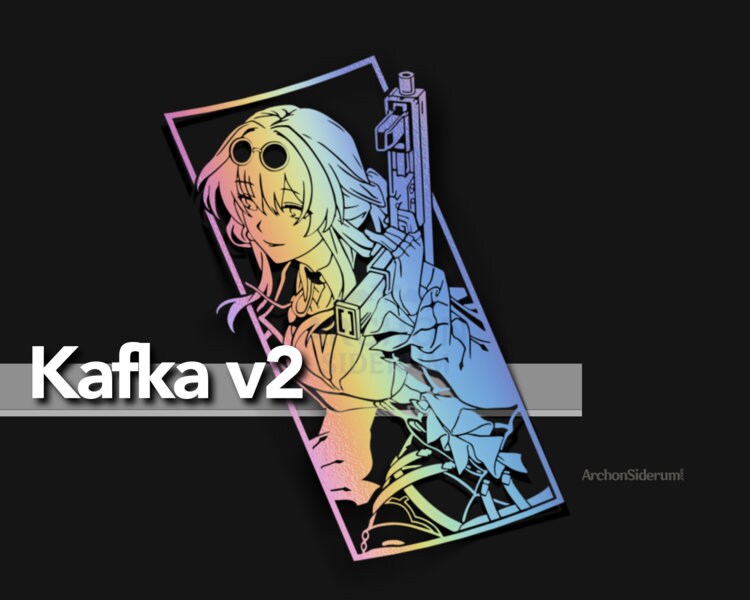 Kafka Decal || Honkai Star Rail 8" Sticker - Etsy