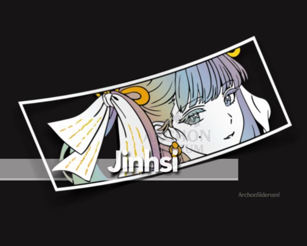 Jinhsi Decal || Wuwa 8" Sticker - Etsy